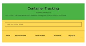 Container Tracking – TCI Seaways